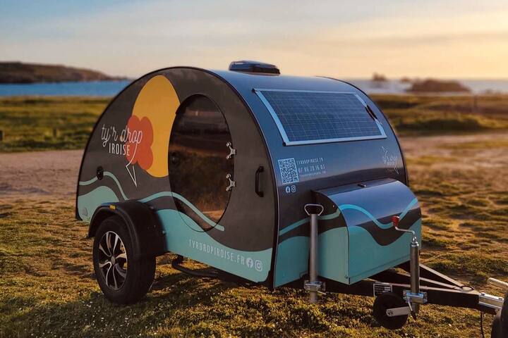 Mini-caravane (Teardrop) - Saint-Pabu