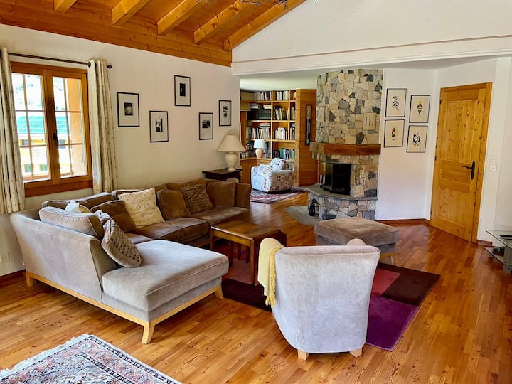 Grand Chalet Au Charme Traditionnel 8 Personnes - Grimentz