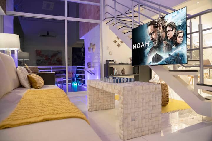 Luxury 3 Bedroom 2 Story Loft Near Perlas Beach! - Cancún