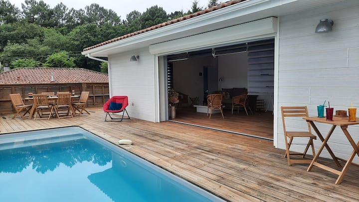 Maison Contemporaine Et Piscine - Arcachon