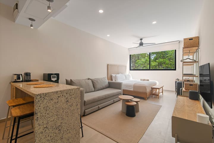 Encantador Estudio *Pool/bikes/wifi/rooftop/gym* - Riviera Maya