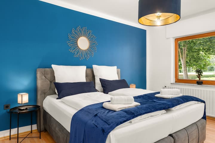 Stilvolles Apartment – 3 Boxspringbetten – Netflix - Kassel