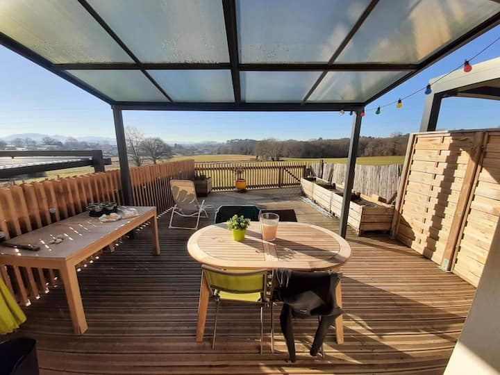 Maison T3 Terrasse Vue Pyrénées Avec Chat - Anglet