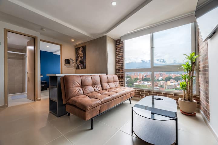 Stunning Views In Laureles+ac+200mb Wifi - Medellín