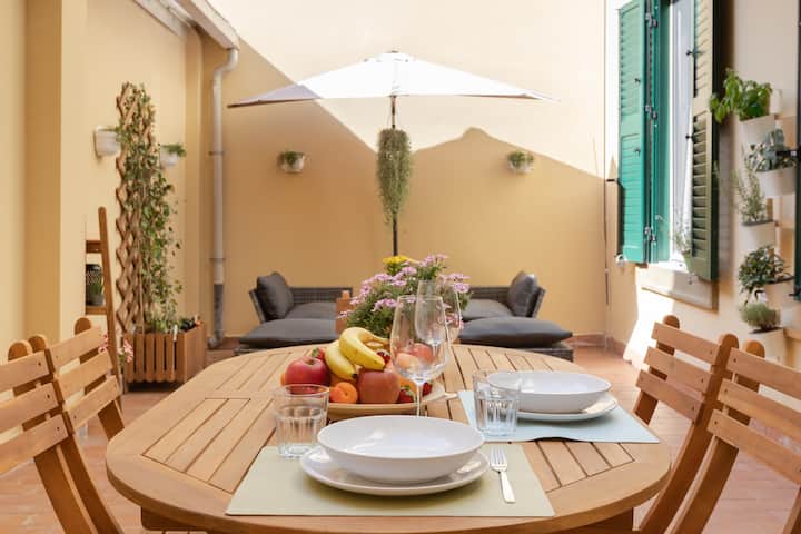 Alba Terrace | Rome Modern Apt Close To Metro - 로마