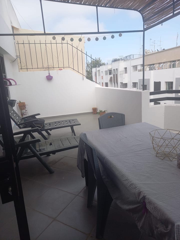 Appartement 90m2 Terrasse 26m2 - Rabat