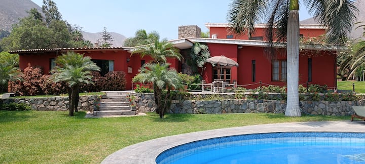 Casa De Campo Chaclacayo, 5 Dorm. Y 13 Personas - Santa Eulalia, Perou