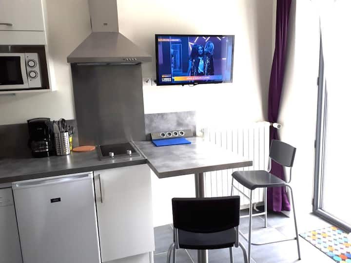 Studio Sympa Au Rdc, Terrasse - Châtel-Guyon