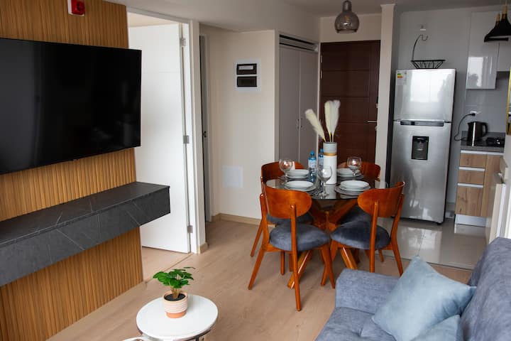 Departamento De Estreno Con Vista Panorámica - Lima