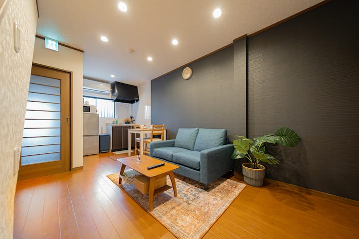 Warm Apartment/3 Mins From Sta./namba/kishinosato - Osaka