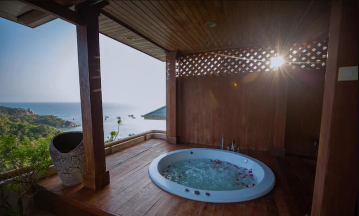 Koh Tao Family Sea View Terrace, 55sqm - Ko Tao