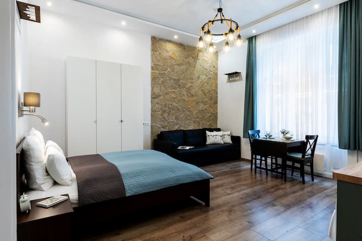 Free Parking • Bright Studio • 3min To Castle • Ac - Budapest