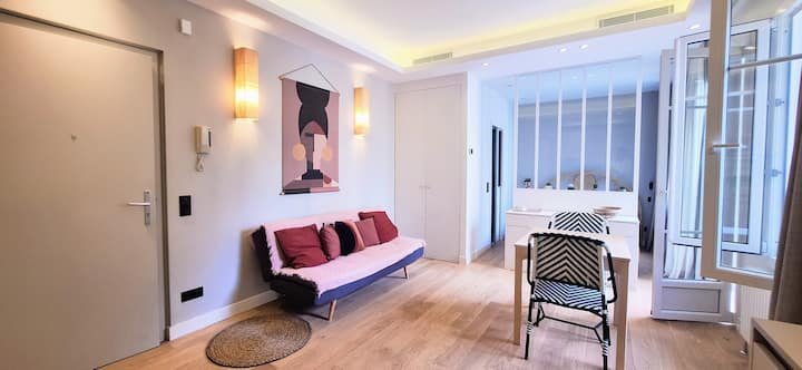 Grand Studio Avec Coin Nuit - ニース