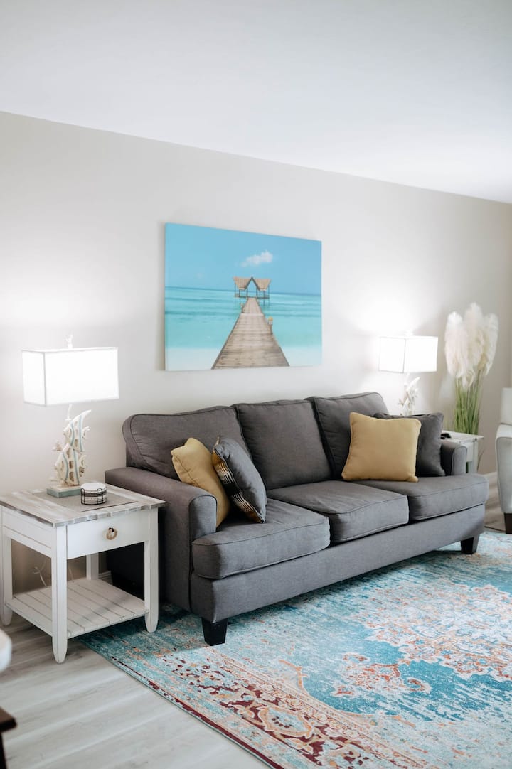 Clean & Cozy 1br Condo Ocean View Private Balcony - Ponce Inlet, FL