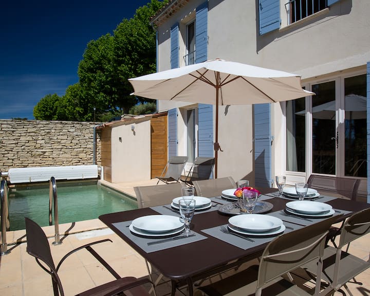 Maison Avec Vue Et Piscine - 611 Jou - Gordes