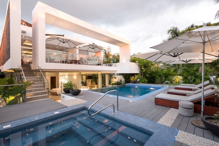 Casa Palmas Luxury Retreat With Chef And Concierge - Nuevo Vallarta