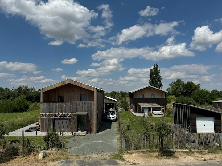2 Maisons Bois ,Conches, 18 Pers - Saint-Vincent-sur-Jard