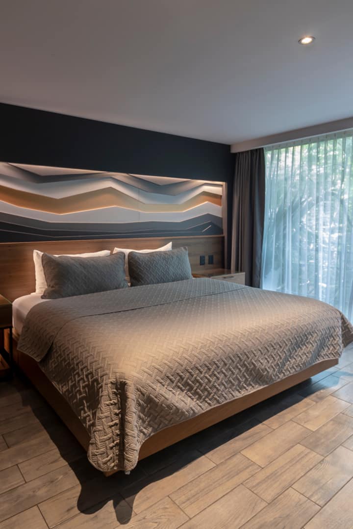 Estudio Cama King Con Sofá Cama (Cocineta Parcial) - Mexico City