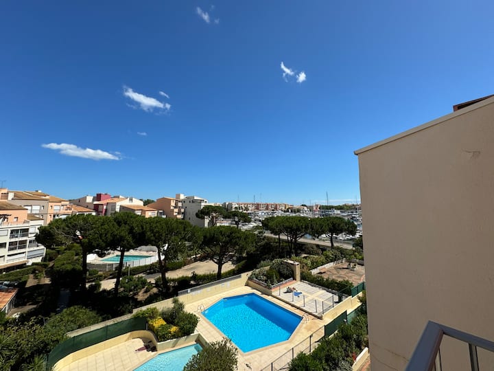 T1 Cap D’agde Piscine Port - Agde