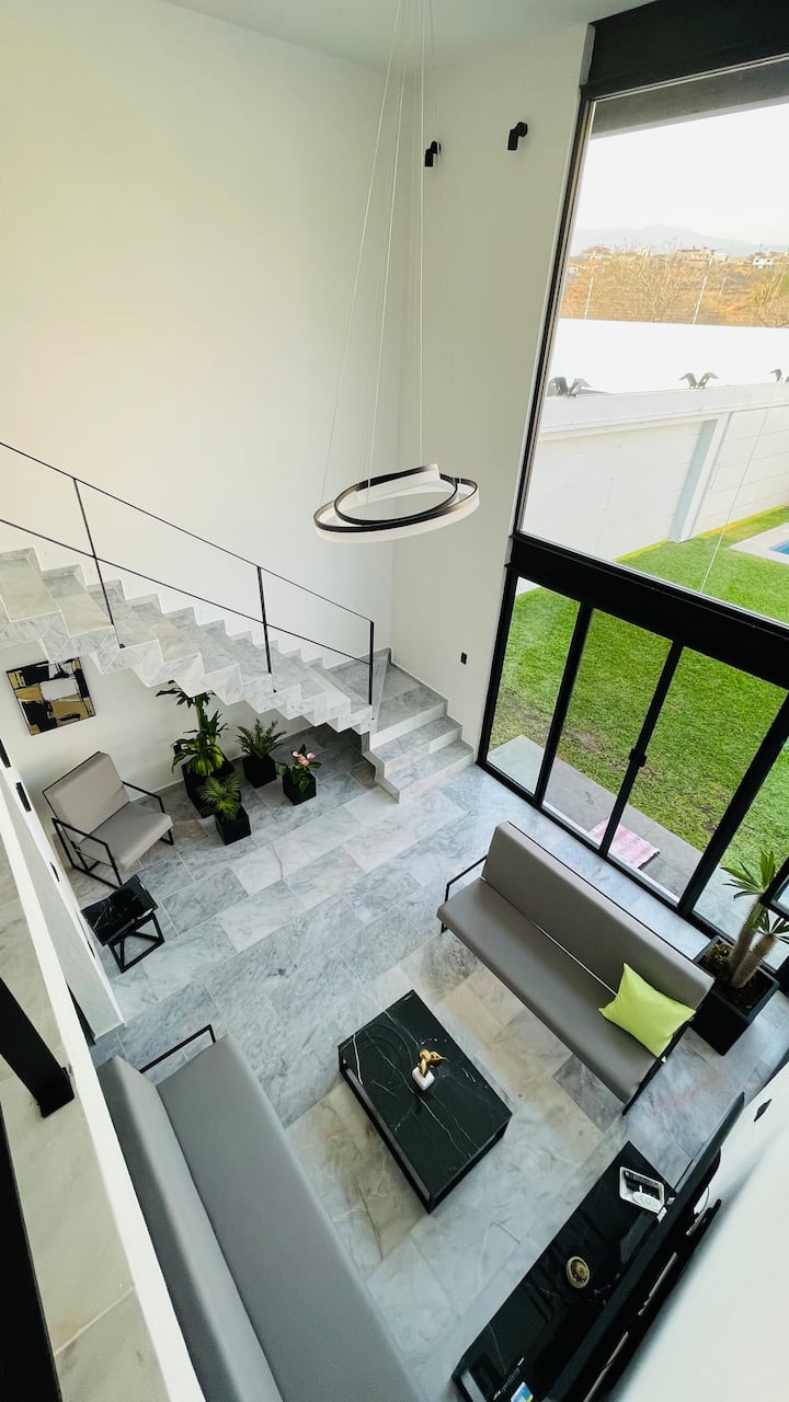 Casa Moderna Con Piscina Privada - Cocoyoc