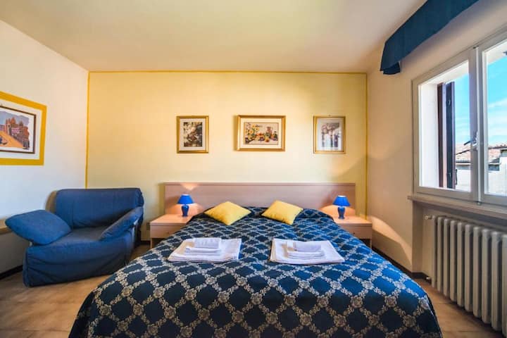Albergo Centrale: Camera Tripla - San Zeno di Montagna