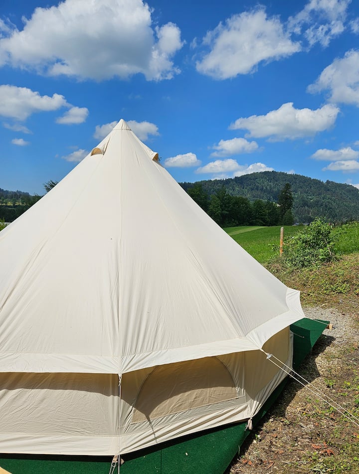 Alpenzelt - 20qm - Am Camping-aach - Allgäu