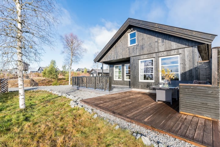 Stor Nyere Hytte På Lygna Med Boblebad - Norway