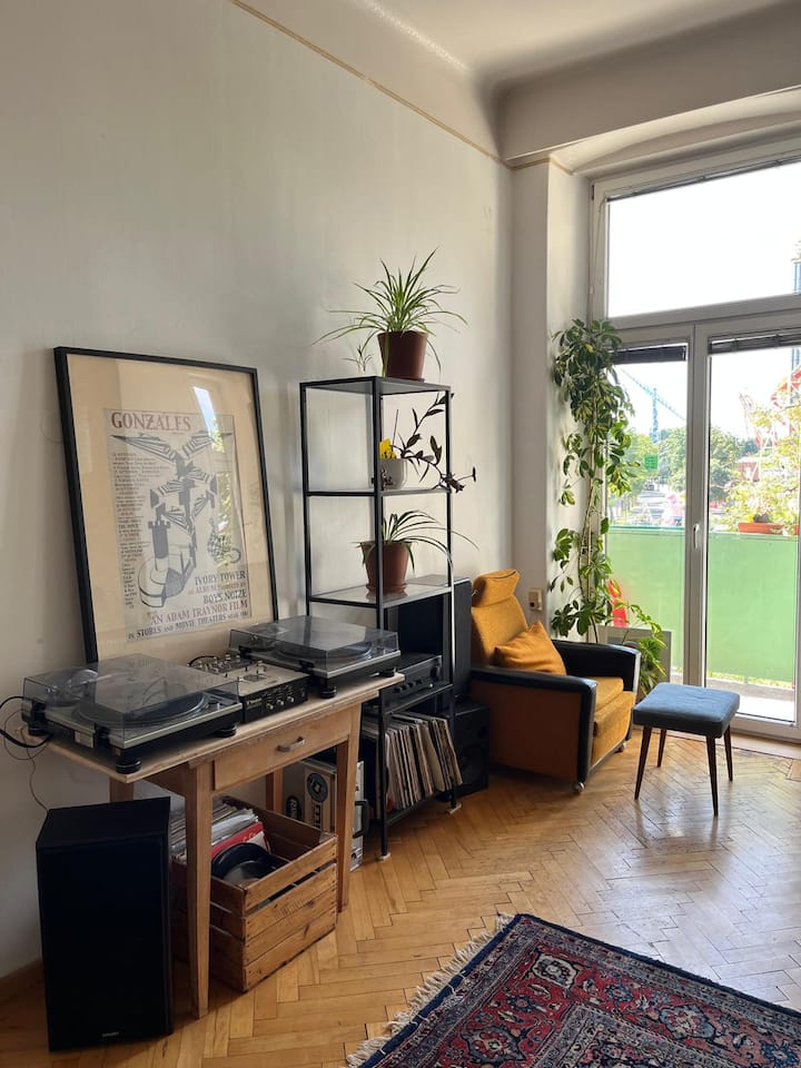 20m2 Zimmer Beim Prater (Altbau) - Viyana