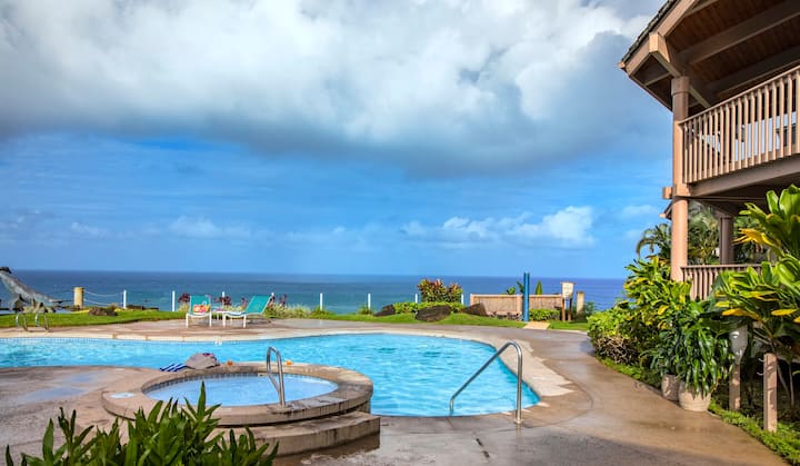 Oceanfront Shearwater 2br Condo - Kauai, HI