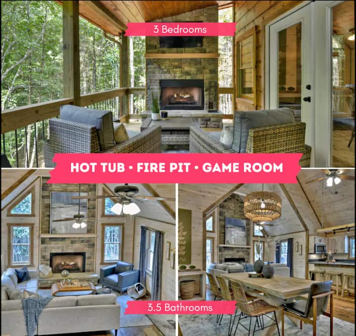 Silverberry Lodge Forest Escape - Blue Ridge, GA