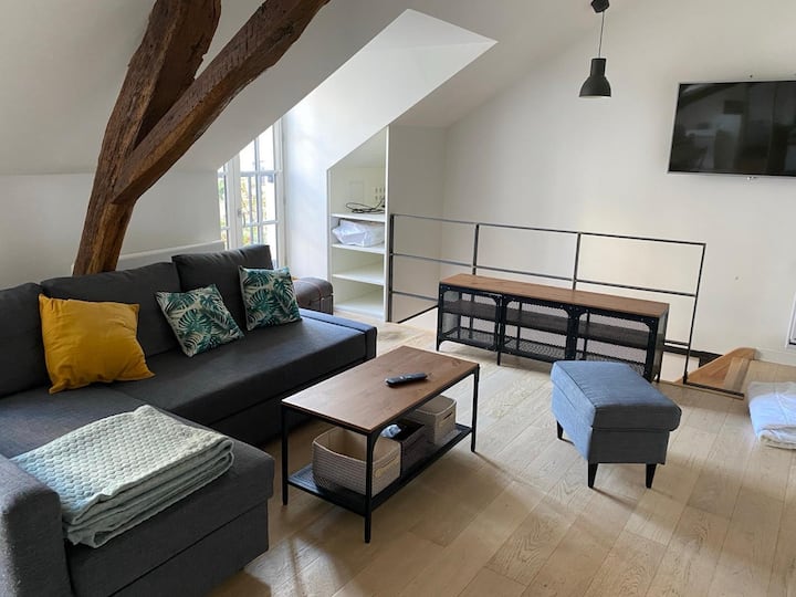 Loft Plein Centre à 5 Min à Pieds De La Gare - Orléans