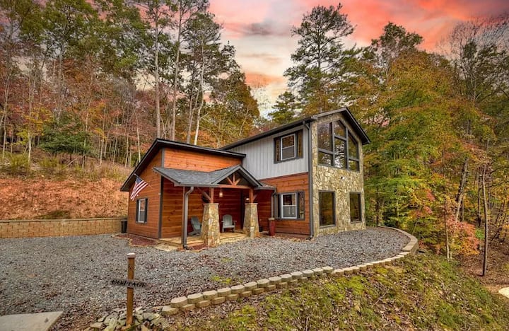 Cozy Modern Cabin•deer Sightings•great Location - Ellijay, GA