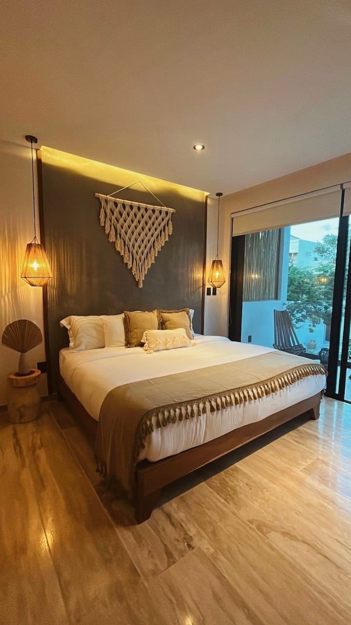 *Peaceful Boho Chic Studio* - Tulum