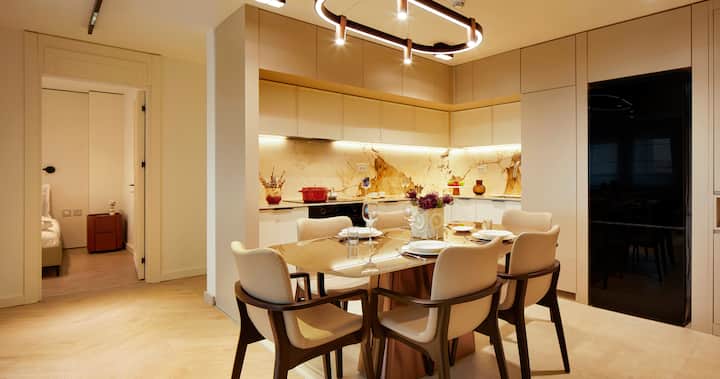 3 Bedroom Dublex In Central New Residence - Beykoz