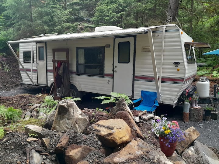 Camp In The Alaskan Wilderness - Seward, AK