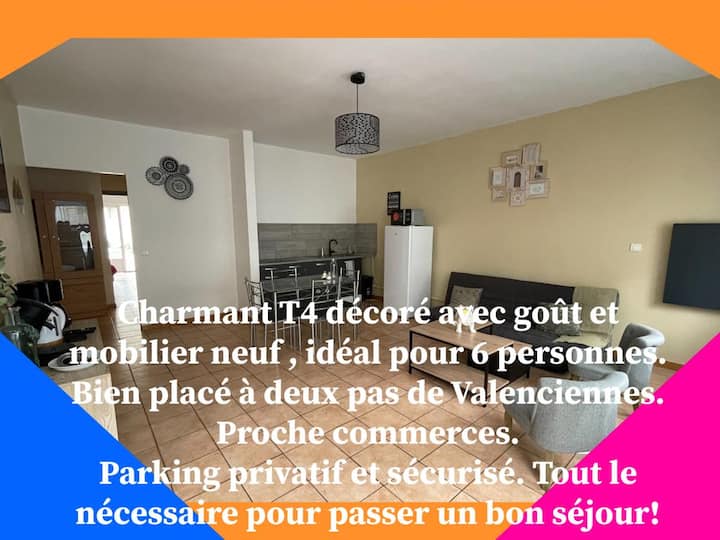 Apt Cosy Le Bonduelle Familiale! - Saint-Amand-les-Eaux