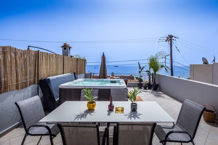 Sea View Apart With Hot-tub B1 - Zakinthos