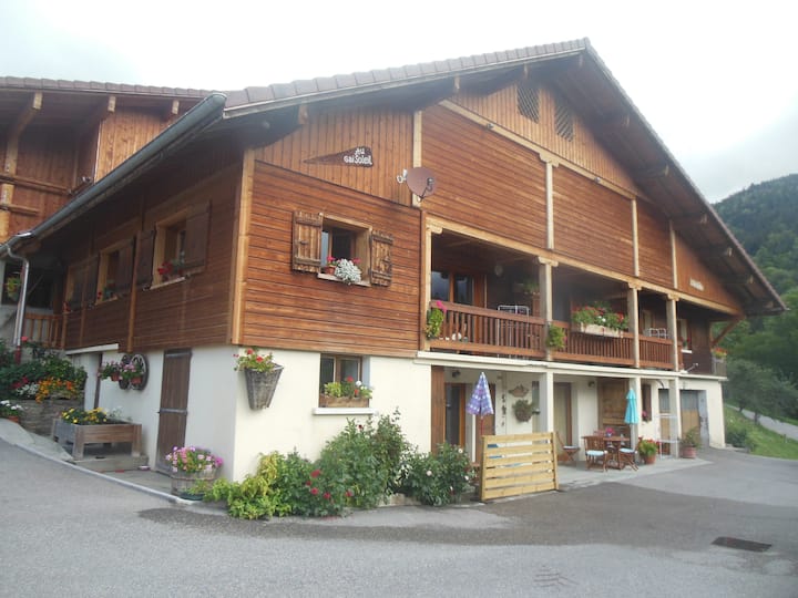 Les Carlines, Gîte De Plain-pied Dans Les Aravis - Manigod