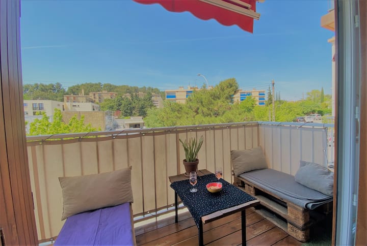 Appartement Spacieux 3 Chambres - Aix-en-Provence