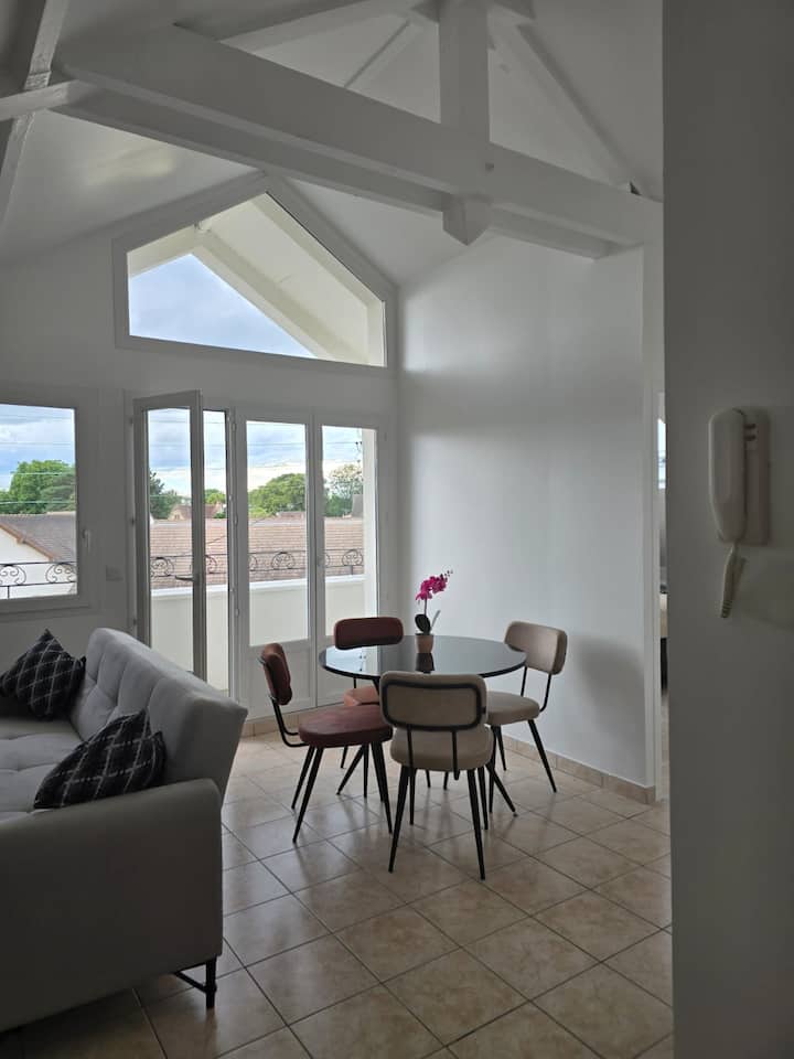 Appartement 3 Personnes Lumineux Meublé Neuf - Trappes