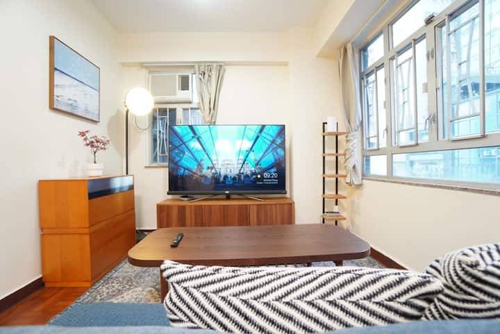 (Wf2) Cozy 2 Bedrooms In Tsimshatsui | Tst Serene - Hongkong