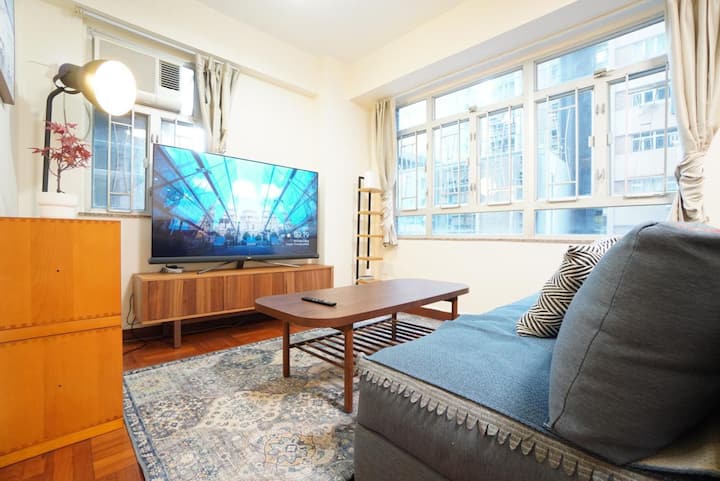 (Wf2) Cozy 2 Bedrooms In Tsimshatsui | Tst Serene - Hong Kong