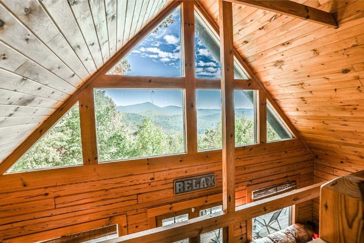 Secluded A-frame | Hot Tub | Views | 3 Mi To Town! - Clayton, GA