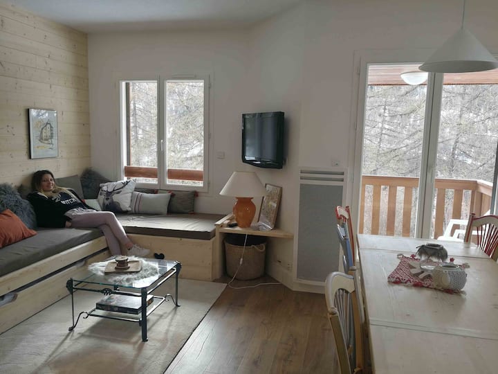 Appartement Duplex 8 Couchages Le Loup Blanc - Les Orres