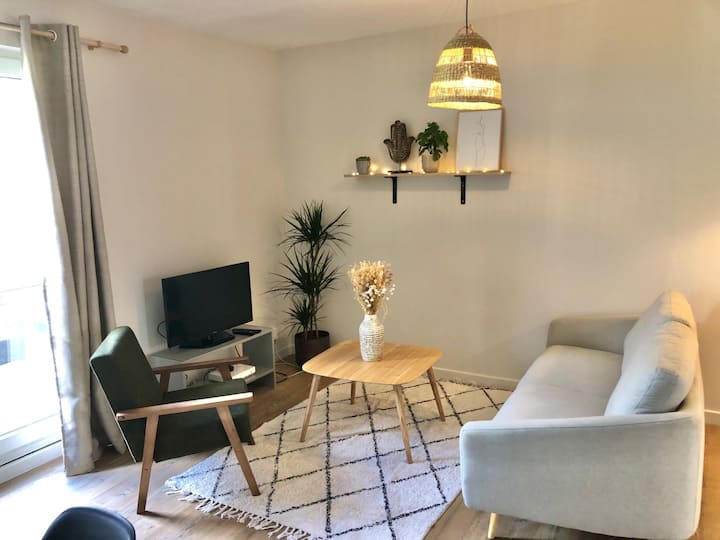 Maison Cosy Avec 4 Chambres - Quimper