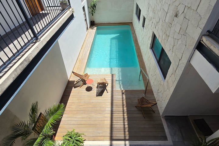 Acogedor Depto En El Corazón De Playa Del Carmen - Playa del Carmen
