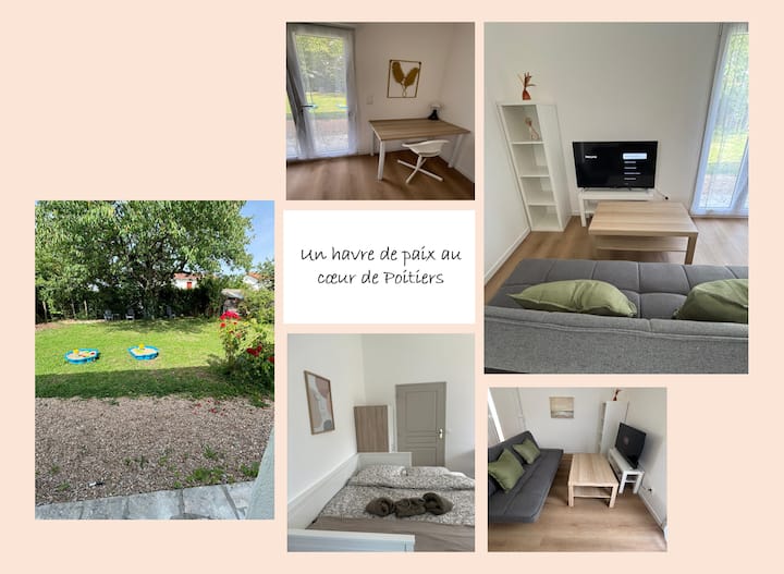 Un Havre De Paix à Poitiers/ Studio Avec Jardin - Poitiers