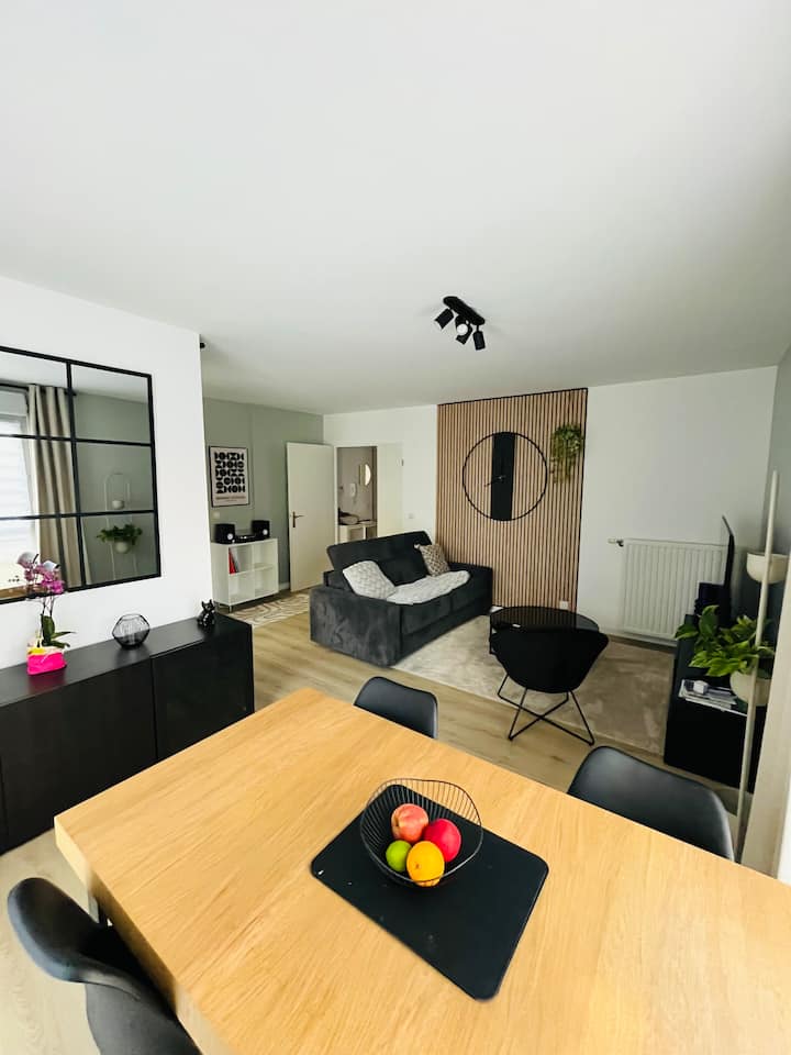 Appartement Moderne T3-60m² à 25mn De Paris Centre - Jouy-en-Josas