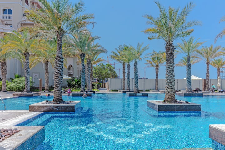 Cozy 1bdr With Private Pool & Beach Access - Dubaï