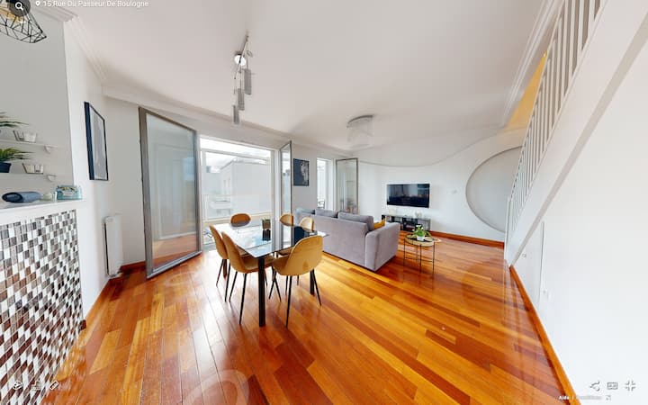 Duplex à Paris / 10 Min De La Tour Eiffel - Issy-les-Moulineaux